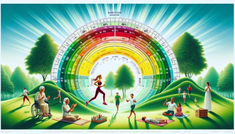 Blood Oxygen Level Chart - PulseOx.net